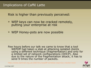 Caffe Latte Attack Presented In Toorcon | PPT