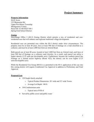 Caffrey White Springs Farm Development Plan | PDF | Land and Farms ...