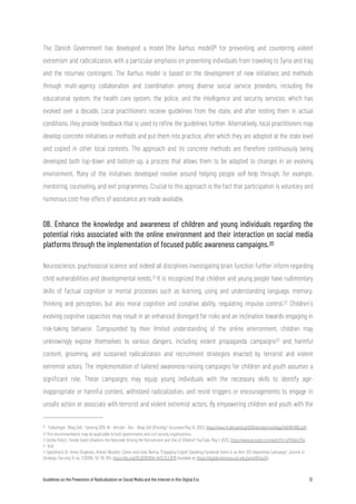 Prevention of Radicalization on Social Media and the Internet in this ...