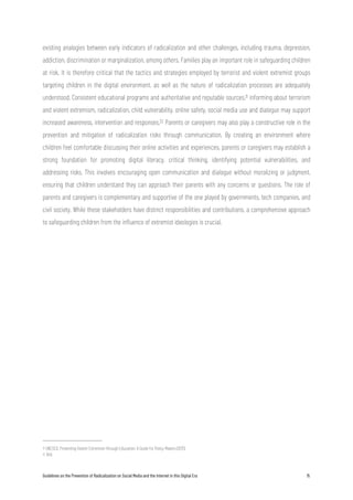 Prevention of Radicalization on Social Media and the Internet in this ...