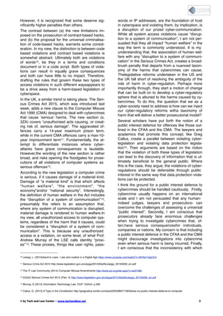 Gillian Cafiero - "Codifying the Harm of Cybercrime": Injecting ...