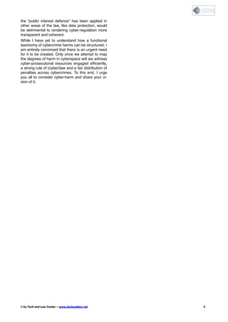 Gillian Cafiero - "Codifying the Harm of Cybercrime": Injecting ...
