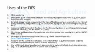 Measuring Food Insecurity in the Sustainable Development Goals | PDF