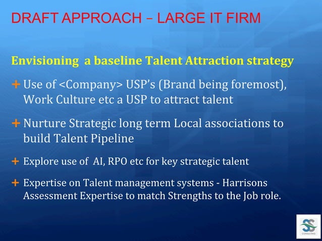Designing and Executing a Talent Strategy | PPT