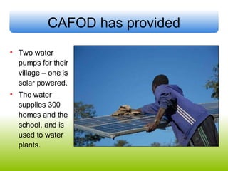 Cafod In Zambia | PPT