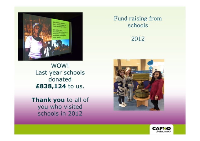 Cafod volunteer slideshare | PDF