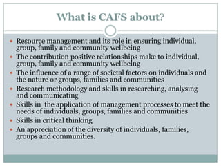 CAFS | PPT