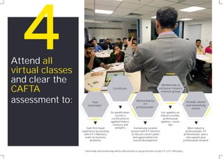 CAFTA Learning Series Brochure - May Batch | PDF | Business Accounting ...