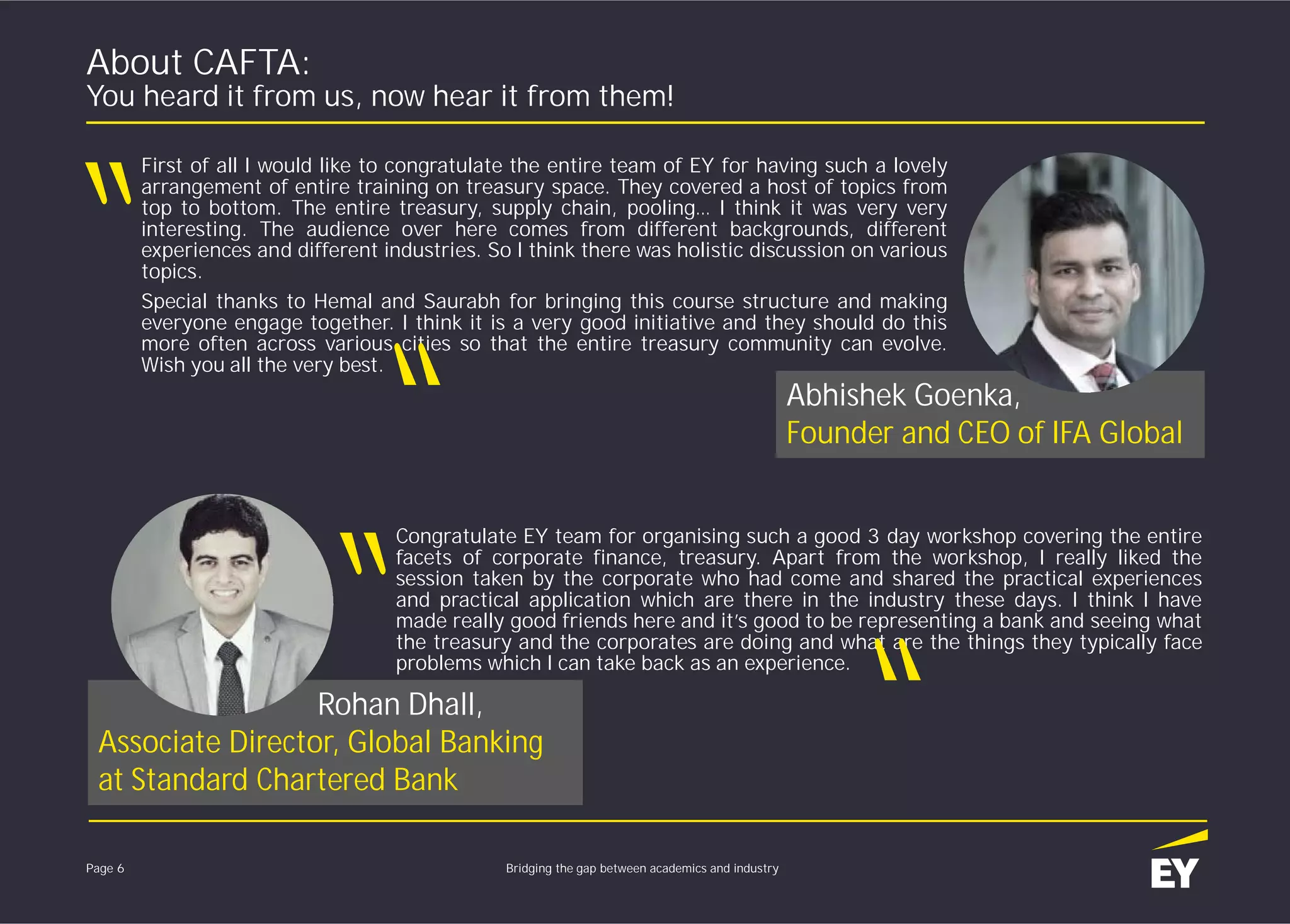 EY Cafta Success Stories | PDF