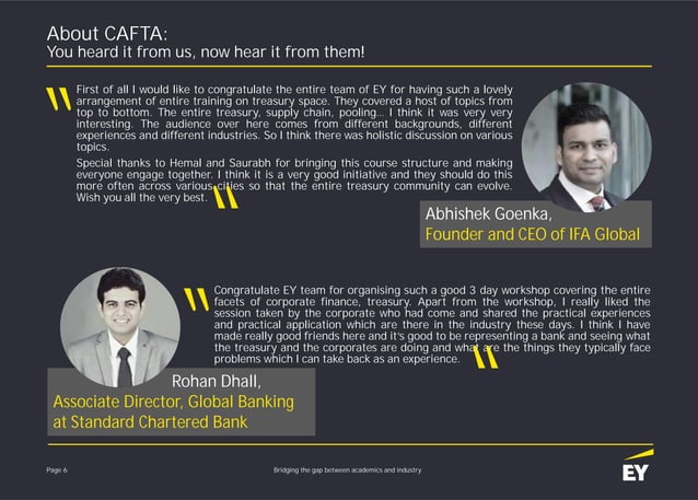EY Cafta Success Stories | PDF