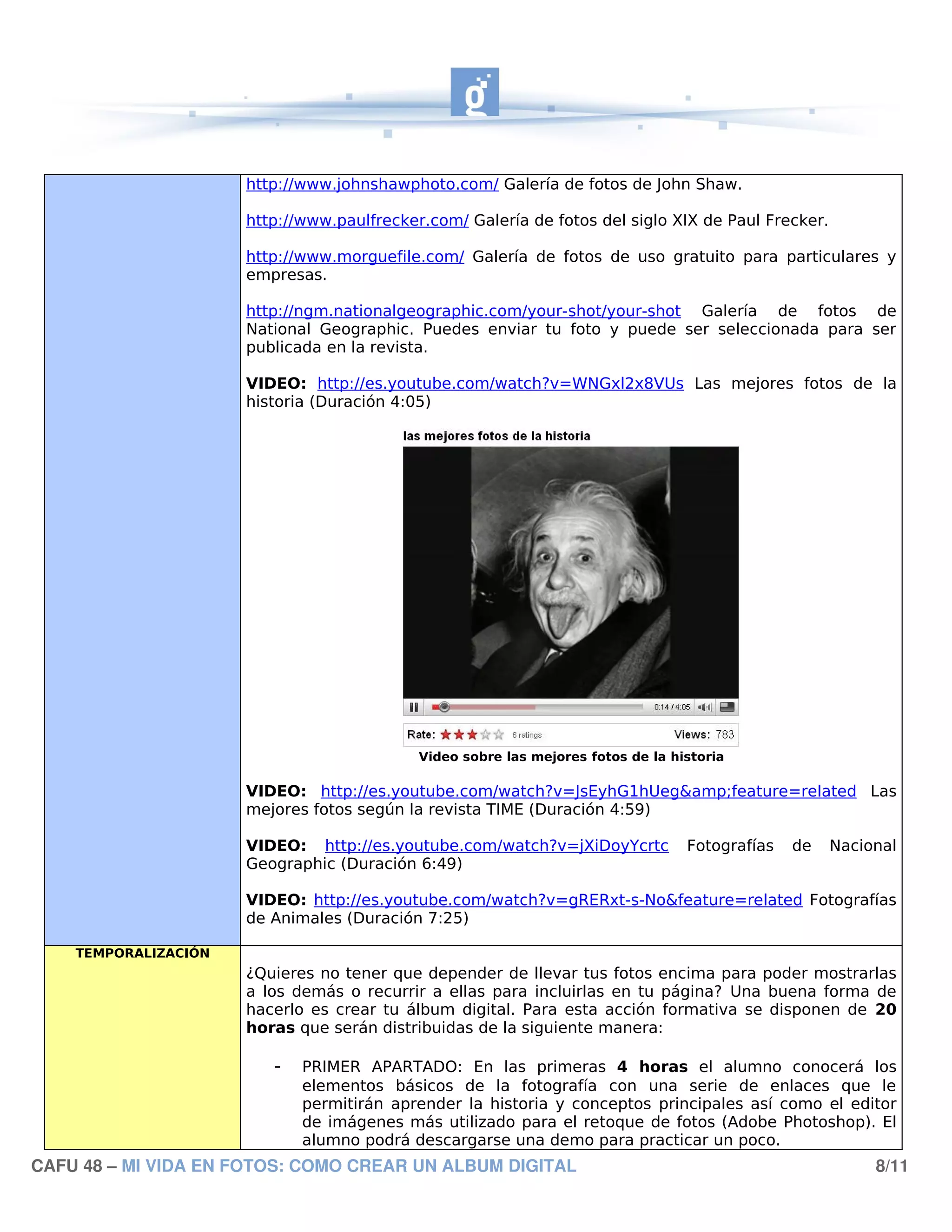 Mi Vida En Fotos(Album Fotos Digital) | PDF