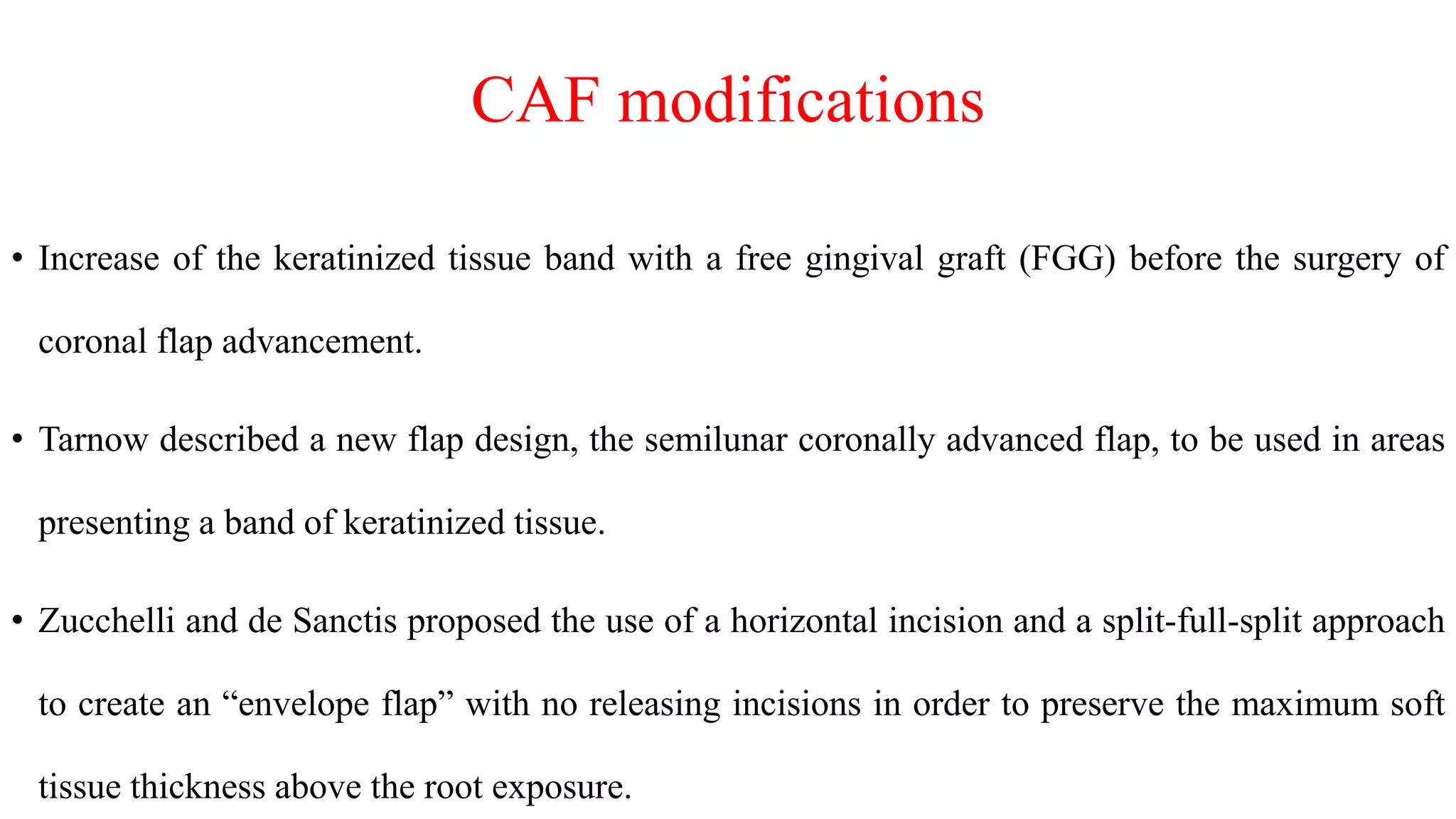 Laterally Positioned Flap VS Coronally Advanced Flap | PPTX
