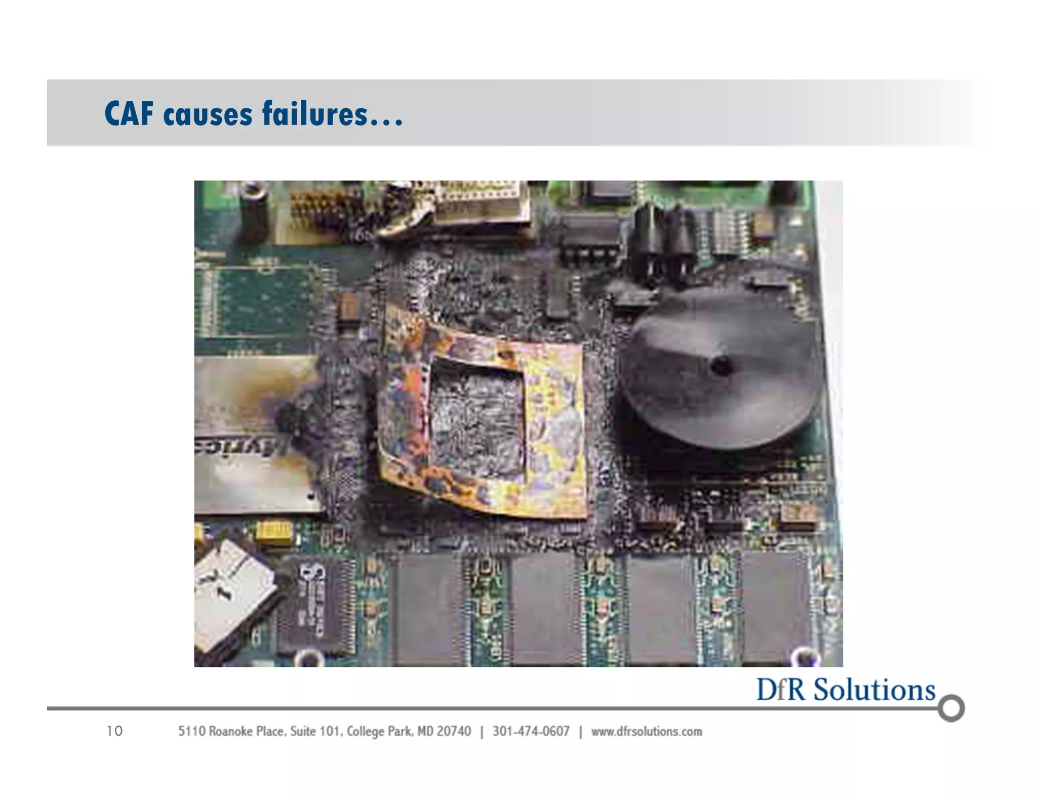 Conductive Anodic Filament (CAF) Formation in Printed Circuit Boards ...