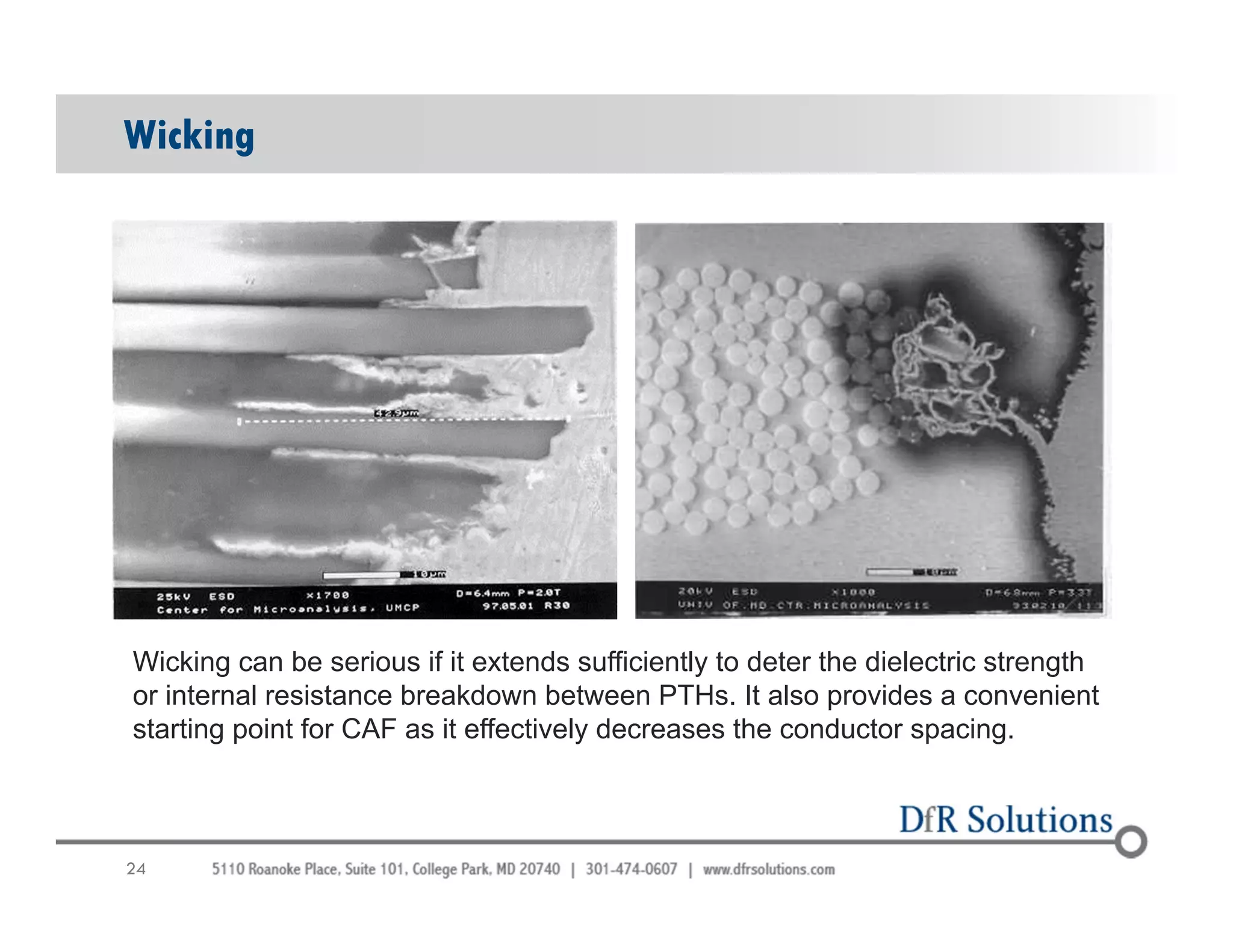 Conductive Anodic Filament (CAF) Formation in Printed Circuit Boards ...