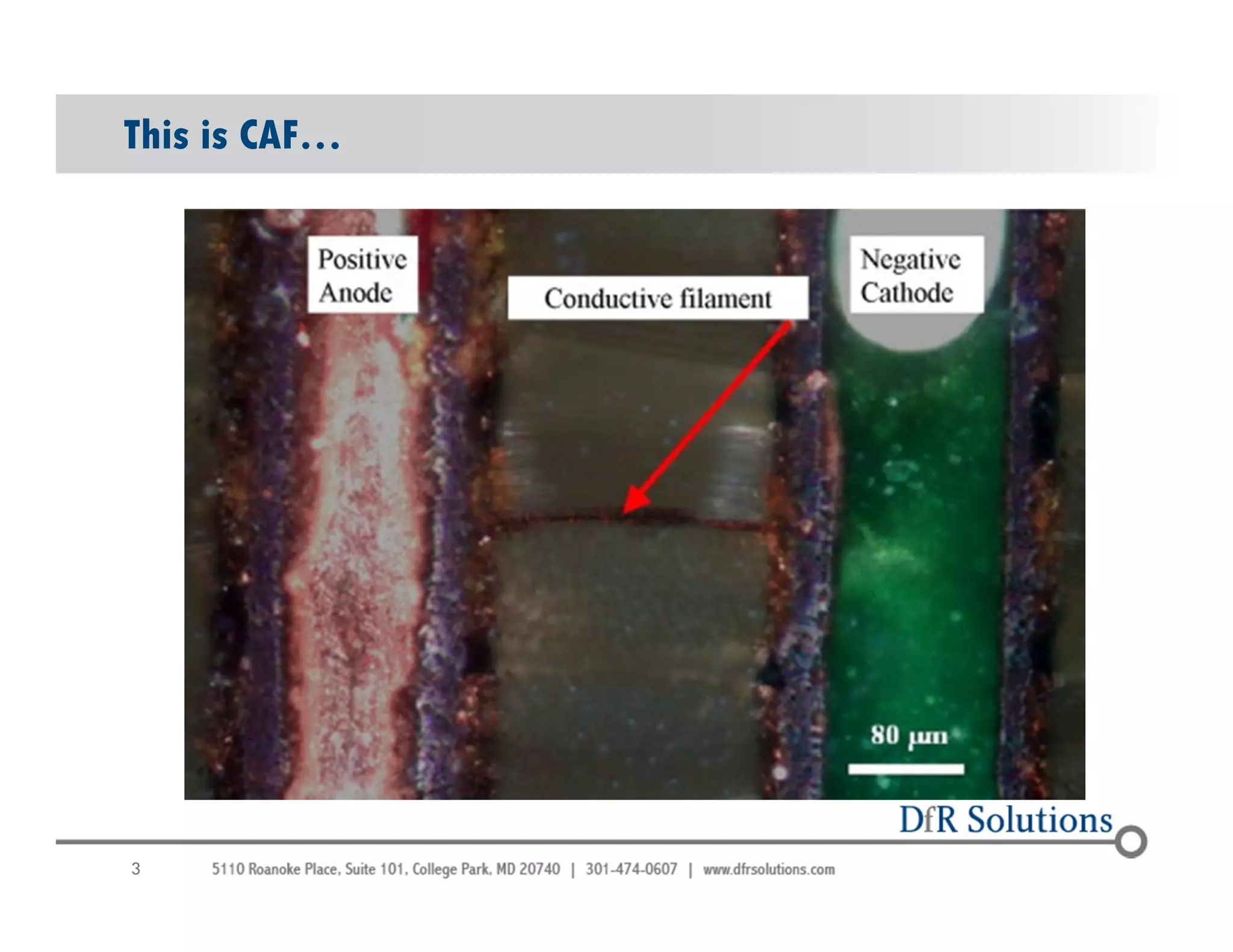 Conductive Anodic Filament (CAF) Formation in Printed Circuit Boards ...