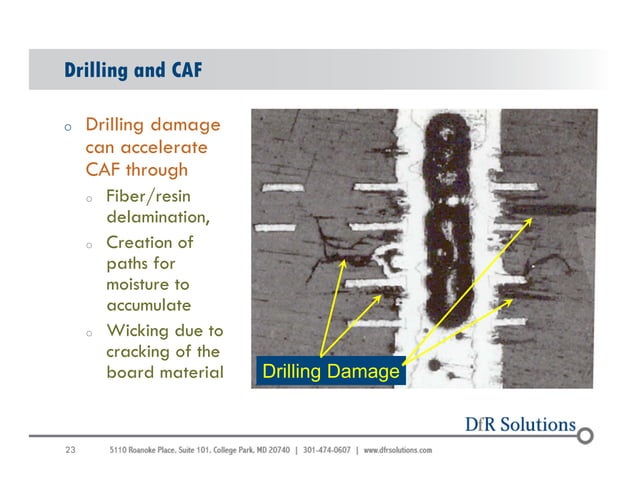 Conductive Anodic Filament (CAF) Formation in Printed Circuit Boards ...