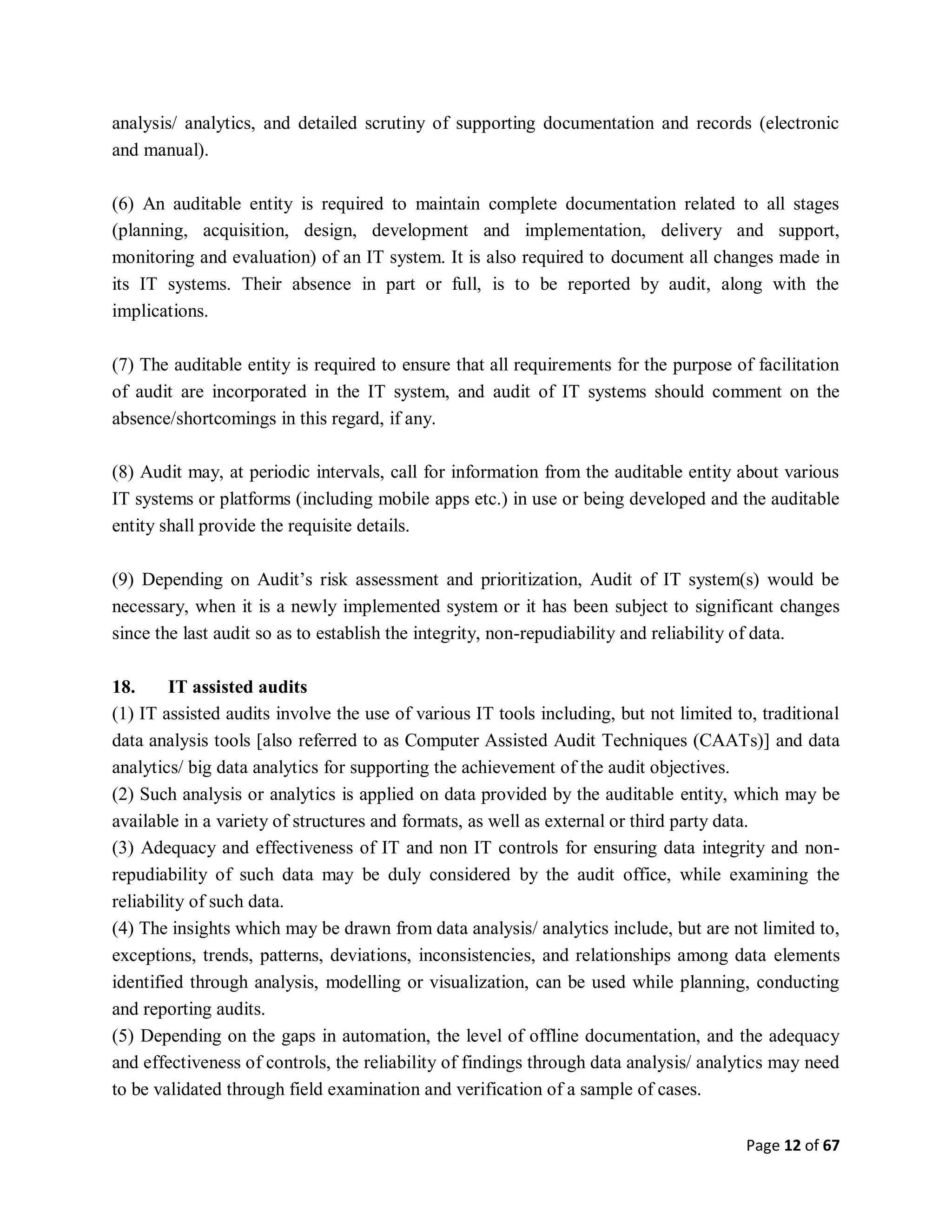 CAG REGULATIONS ON AUDIT AND ACCOUNTS | PDF