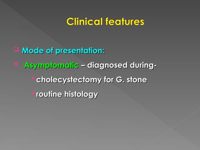 An overview of Ca Gall bladder management .ppt | Free Download