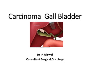 Carcinoma Gall bladder | PPT
