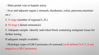 Comprehensive Overview of Gall Bladder Carcinoma: Diagnosis, Staging ...
