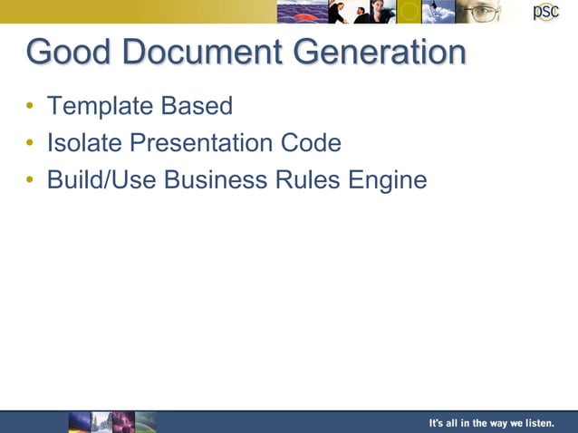 Cag document generation achitecture | PPTX | Computing | Technology ...