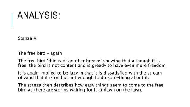 Caged bird - Maya Angelou | PPTX