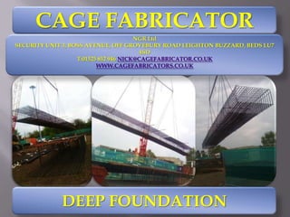 Cage fabricator product | PPT