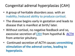 Congenital Adrenal Hyperplasia (CAH) | PPTX