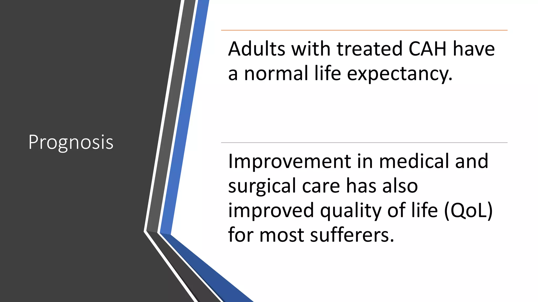 Congenital Adrenal Hyperplasia (CAH) | PPTX