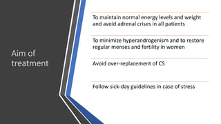 Congenital Adrenal Hyperplasia (CAH) | PPTX