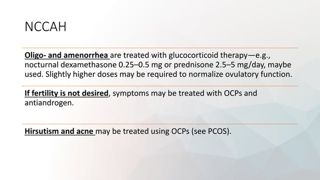 Congenital Adrenal Hyperplasia (CAH) | PPTX