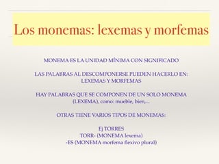La formación de palabras | PDF