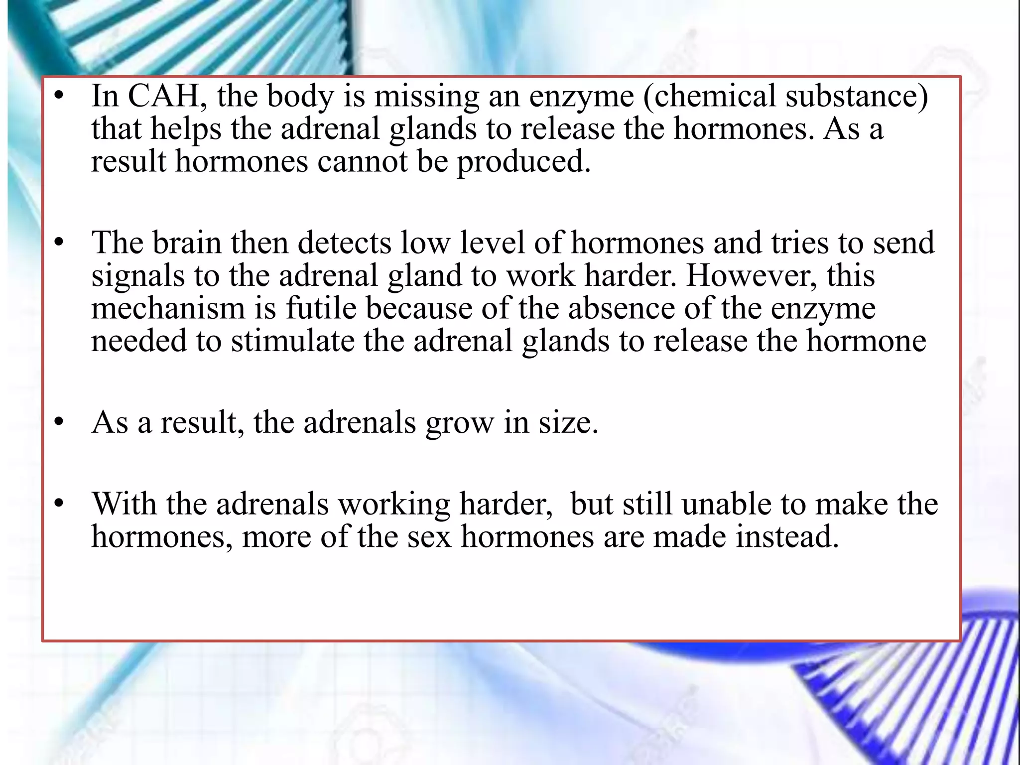 CAH and Galactosemia | PPTX