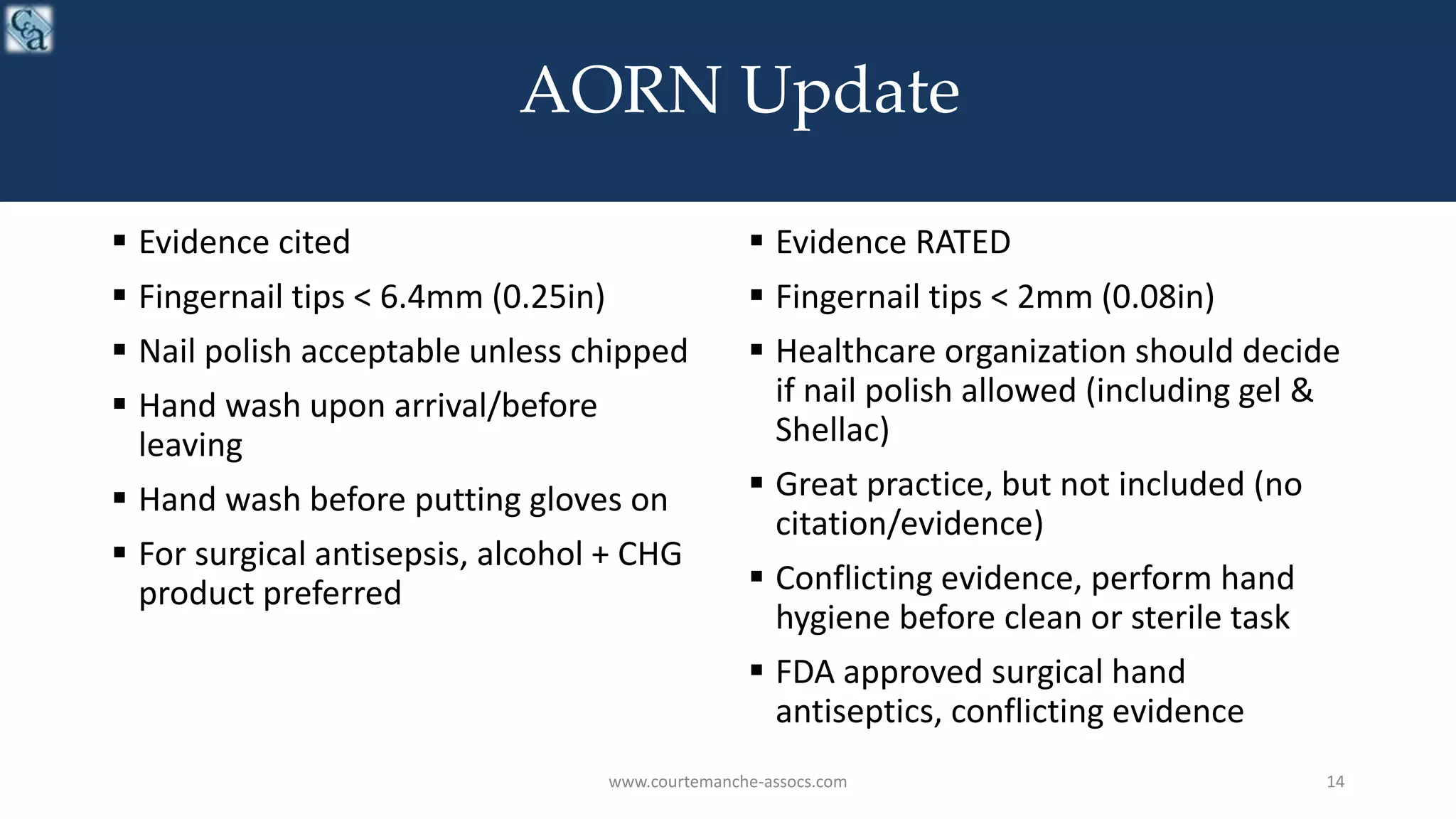 C&A Presentation: Hand Hygiene | PPTX