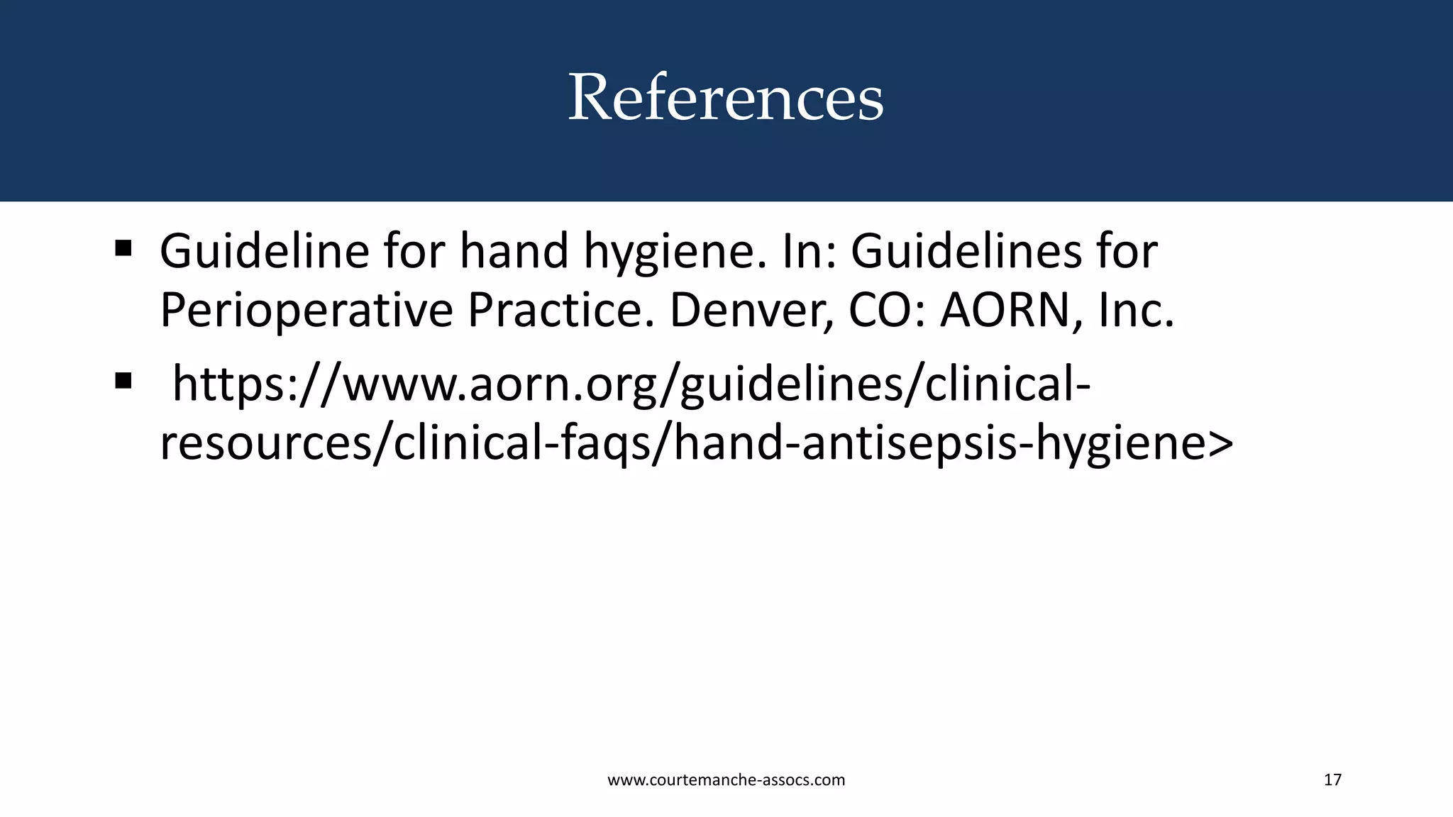 C&A Presentation: Hand Hygiene | PPTX