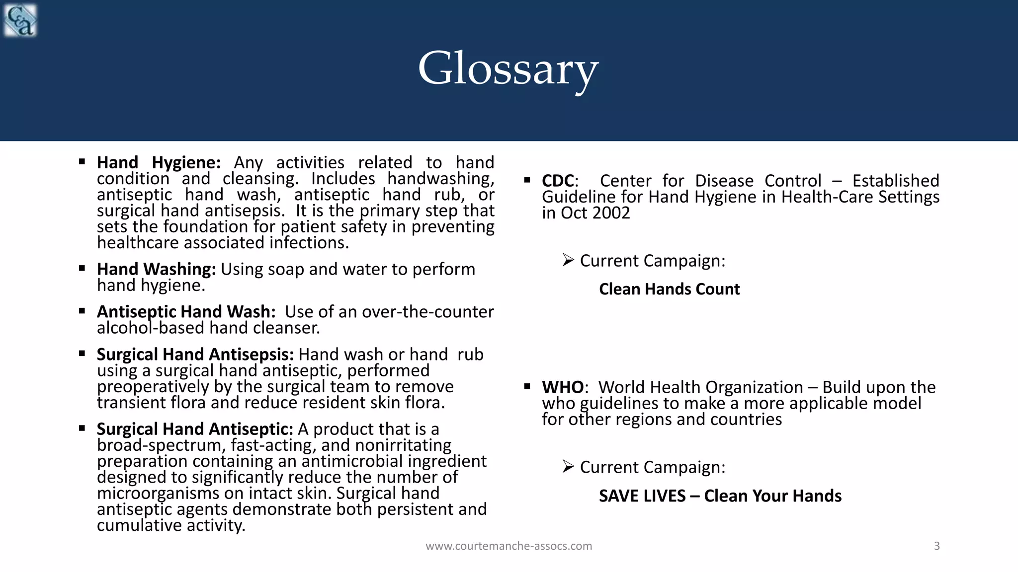 C&A Presentation: Hand Hygiene | PPTX