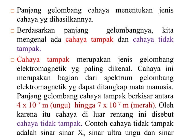 Cahaya, Cermin dan Lenssa, by y ushie | PPTX