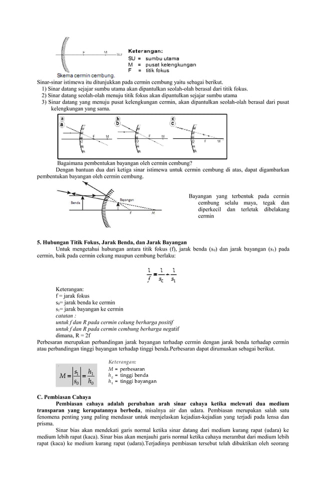 Cahaya dan alat optik | PDF