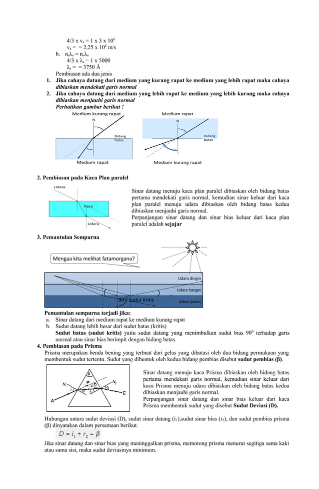 Cahaya dan alat optik | PDF