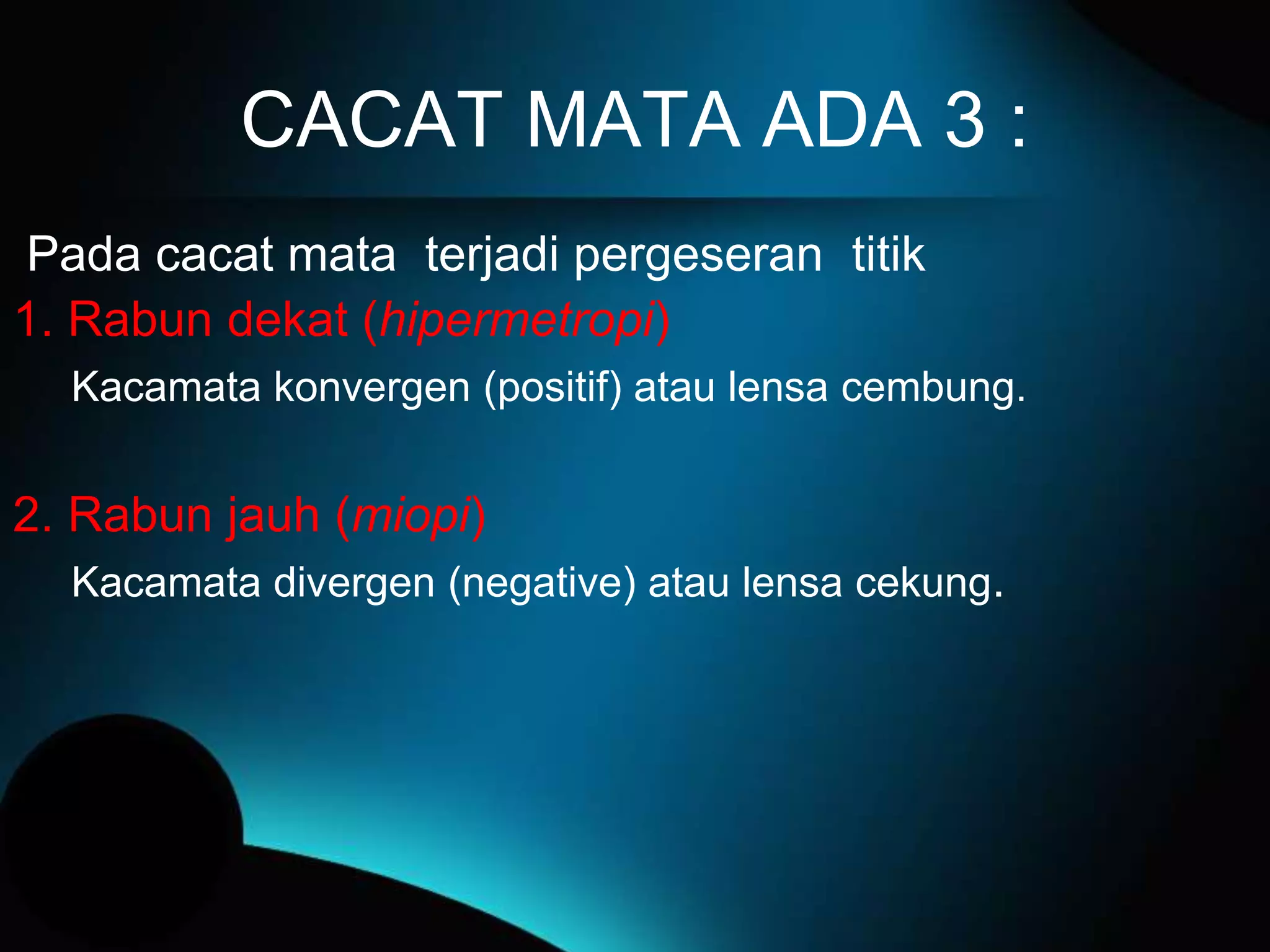 CAHAYA LENSA CEKUNG DAN CEMBUNG (soal hitg ).ppt