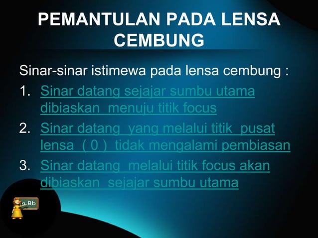 CAHAYA LENSA CEKUNG DAN CEMBUNG (soal hitg ).ppt