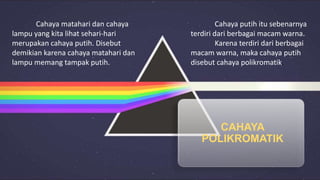 Cahaya tampak | PPTX