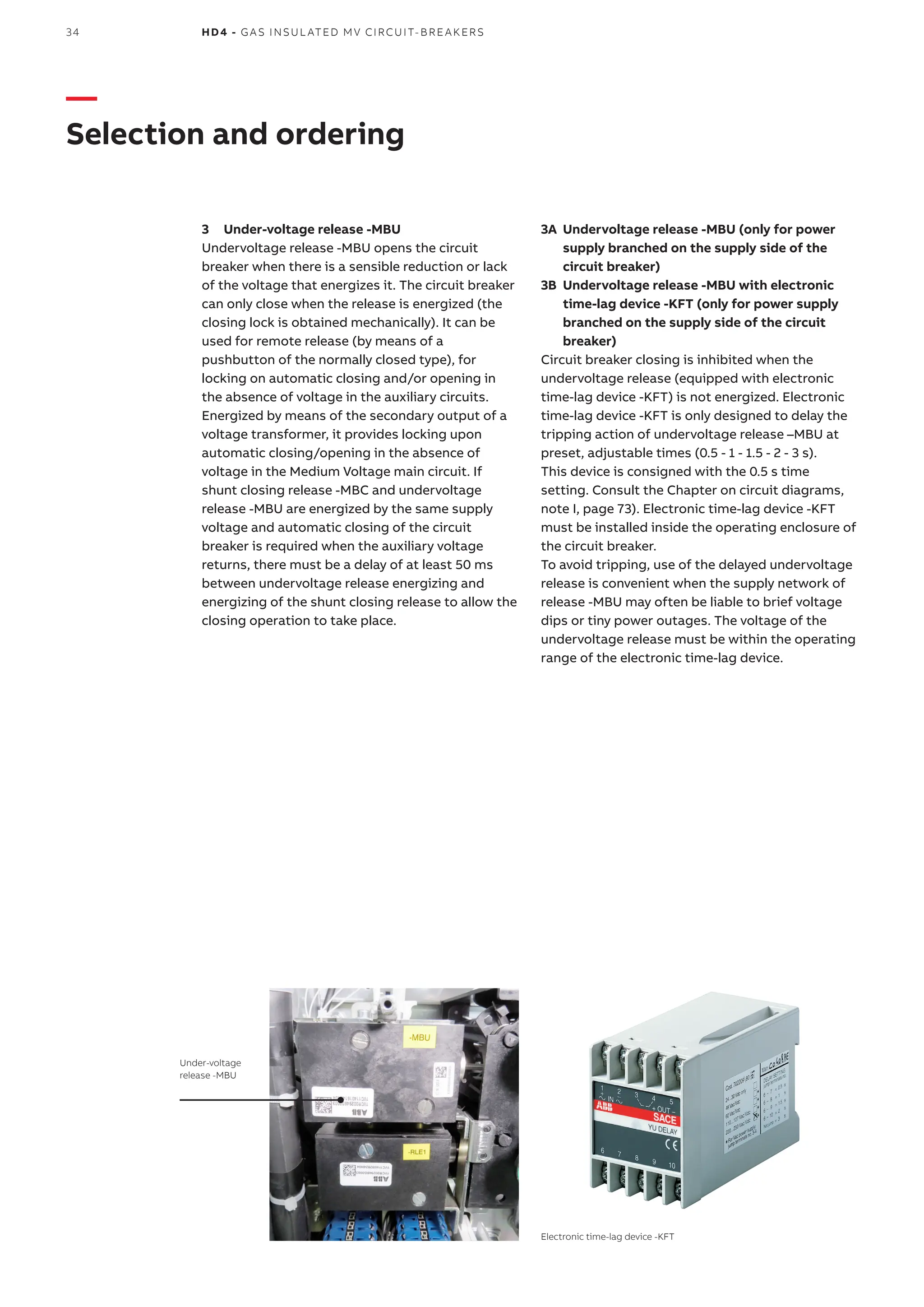 Gas insulated MV circuit breakers up to 40.5kV 4000A 50kA | PDF