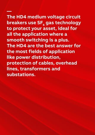 Gas insulated MV circuit breakers up to 40.5kV 4000A 50kA | PDF