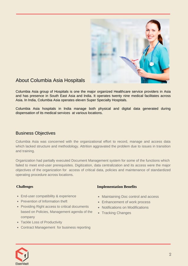 Healthcare Industry Case Study – Cloud Based Document Management | PDF