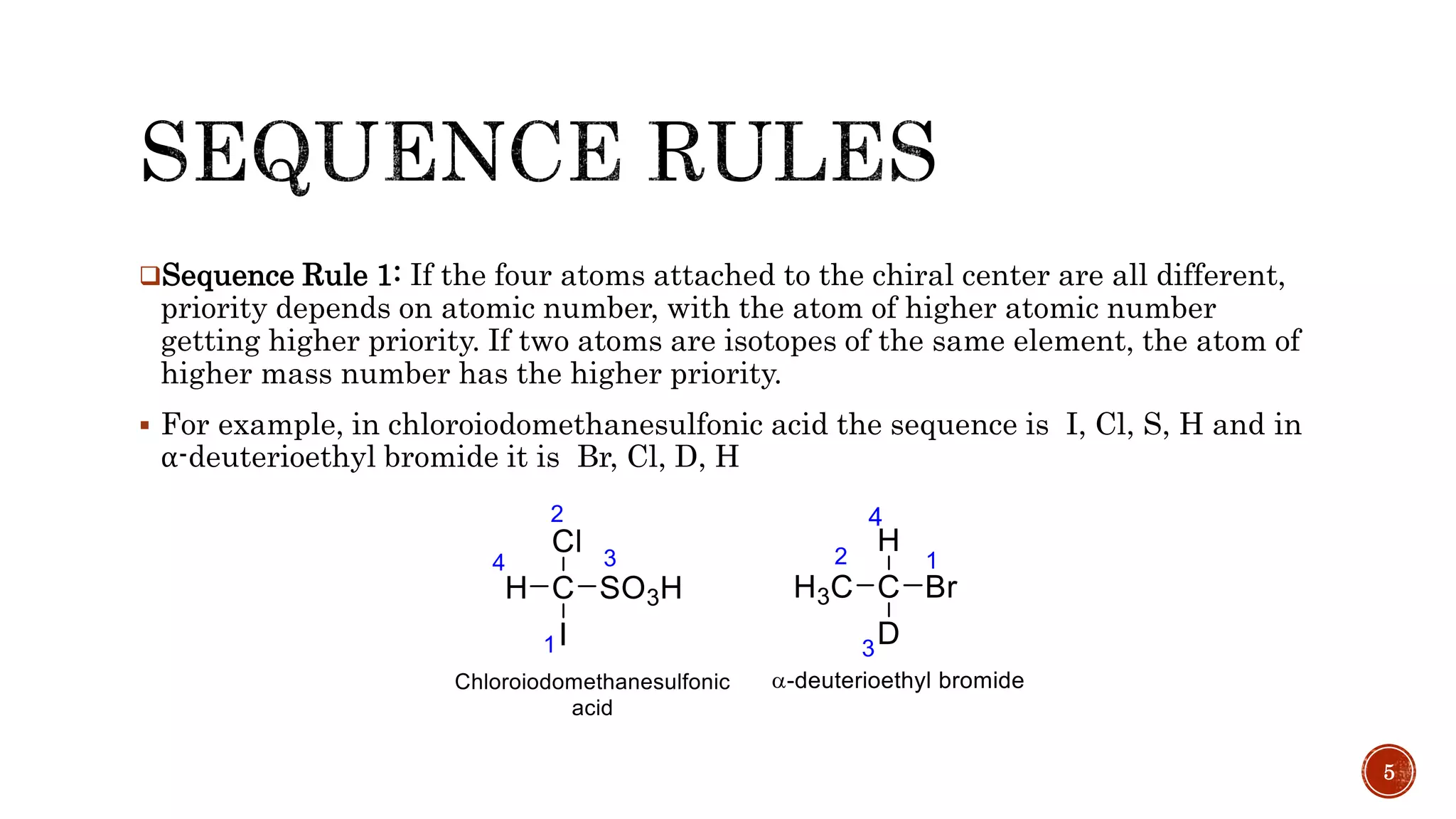 Cahn ingold-prelog projection formula | PPTX