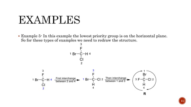 Cahn ingold-prelog projection formula | PPTX | Chemistry | Science