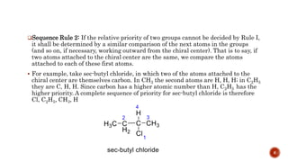 Cahn ingold-prelog projection formula | PPTX
