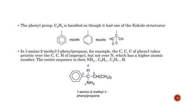 Cahn ingold-prelog projection formula | PPTX | Chemistry | Science
