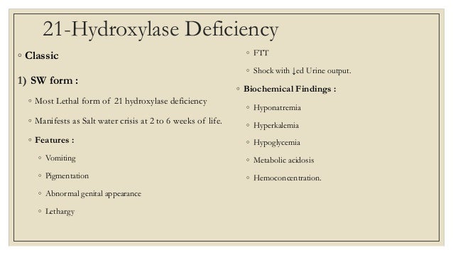 Congenital adrenal hyperplasia